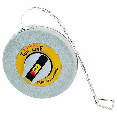 Freemans 50 m Fibreglass Top Line Measuring Tape, FT50 : Amazon.in ...