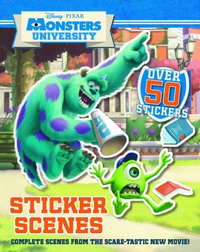 Disney Monsters University Sticker Scenes | Amazon.com.br