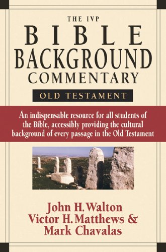 The IVP Bible Background Commentary: Old Testament: J.H. Walton, V.H ...