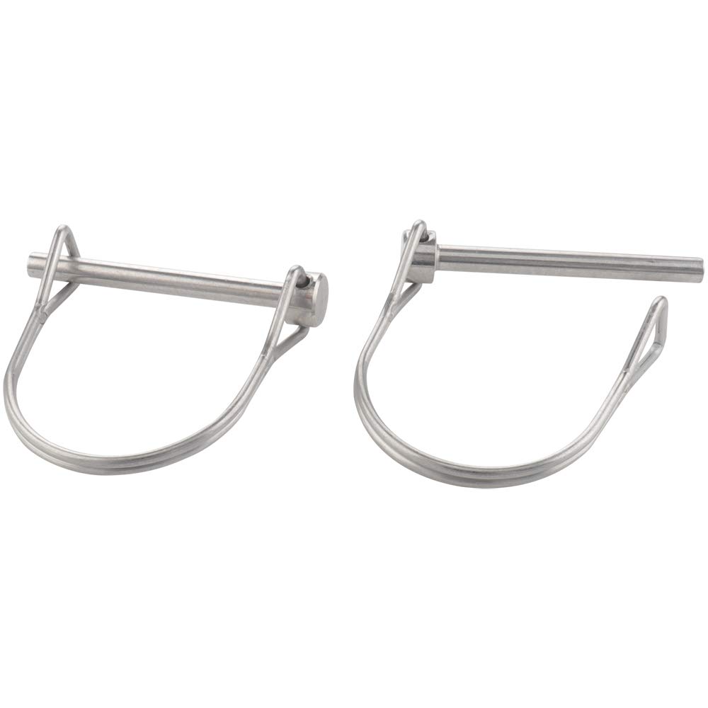 Buy 2 Pack Safety Coupler Pin 38 X 2 34 9 5mm X 70mm Full Marine