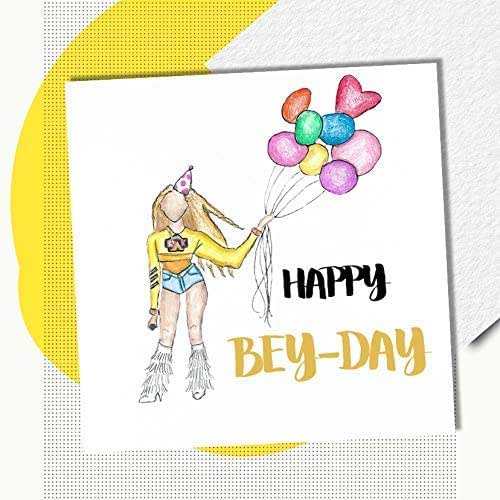 Amazon.com: Bey-Day Birthday Card : Office Products