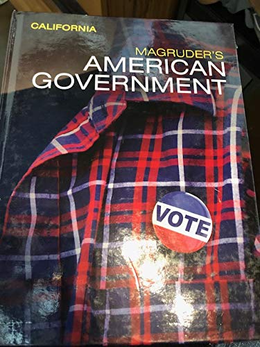 Amazon.com: Magruder's American Government - California: 9780328987115 ...