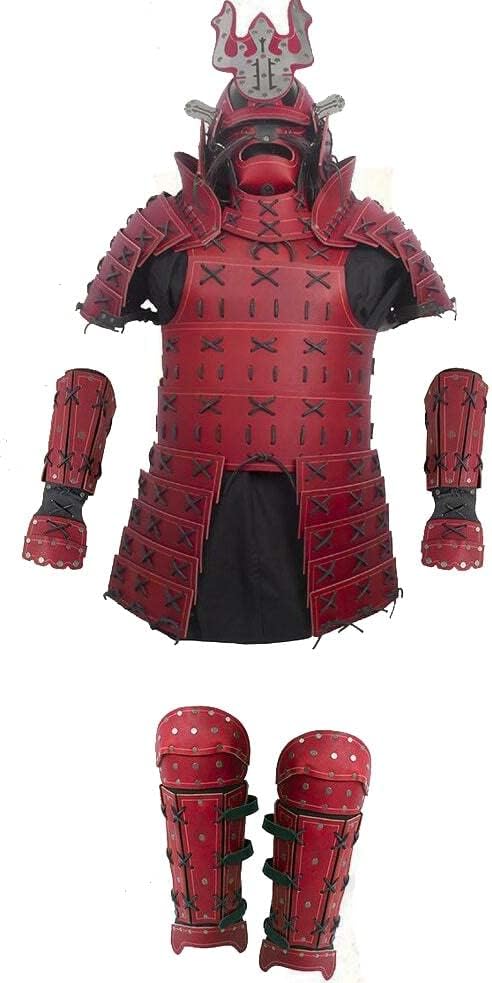 Full Samurai Armor - Leather Armor for LARP and Cosplay/-1