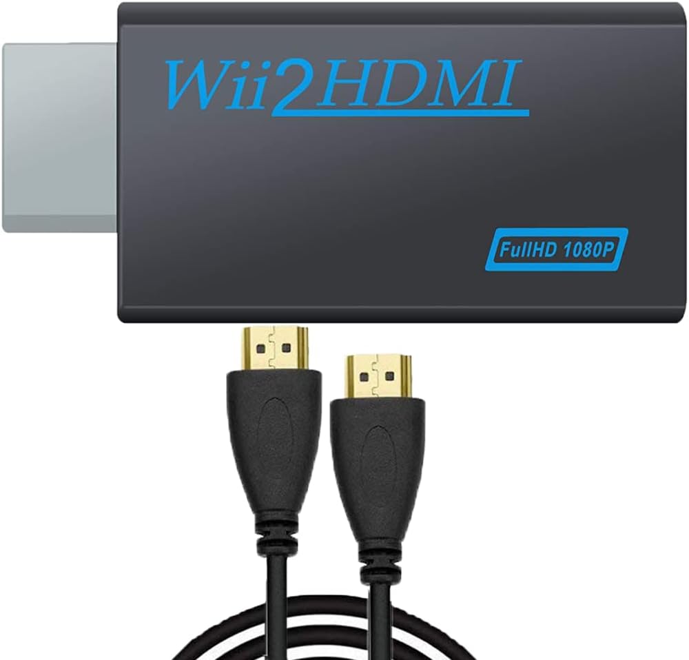 Wii to HDMI Converter, GANA Wii HDMI Adapter 1080p 720p Connector ...