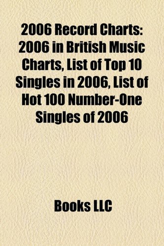2006 Record Charts: 2006 in British Music Charts, List of Top 10 ...