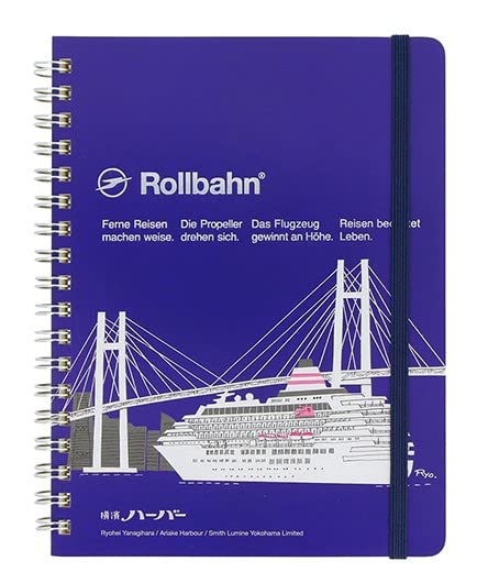 Amazon.co.jp: デルフォニックス ロルバーン ポケット付メモL ありあけ横濱ハーバー 横浜限定 (ブルー) : 文房具・オフィス用品