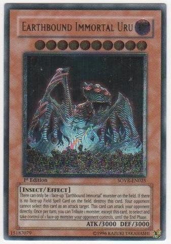 Amazon.com: Yu-Gi-Oh! - Earthbound Immortal Uru (SOVR-EN025) - Stardust ...