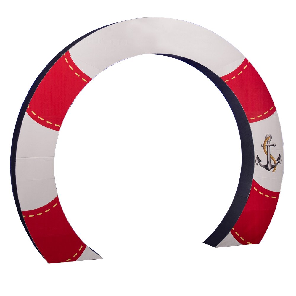 Buy Pool Party Life Preserver Arch Standee Standup Photo Booth Prop ...
