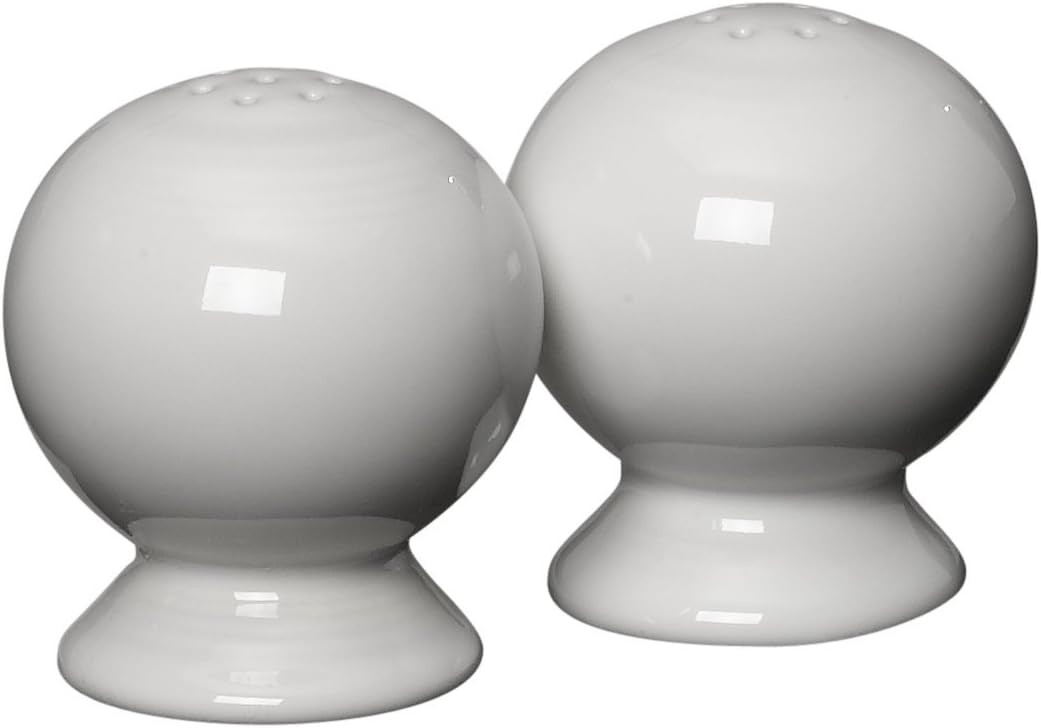Amazon.com: Fiesta® Salt & Pepper Set | White: Salt And Pepper Shaker ...