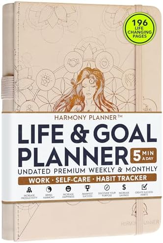 Amazon.com : Life & Goal Planner – Undated Daily, Weekly & Monthly ...