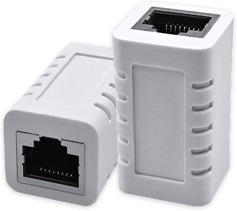 Amazon.com: XANHAM RJ45 Coupler Ethernet Cable Extender Female to ...