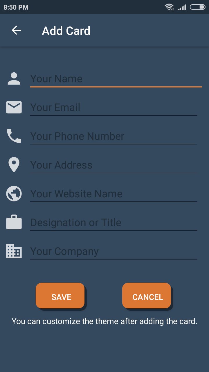 Smart Card - Digital Visiting Card with QR Code - App on Amazon Appstore