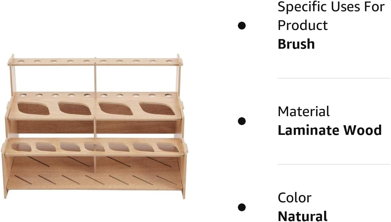 HG Art Concepts Mezzo Artist – Estante para pintura y pinceles ...