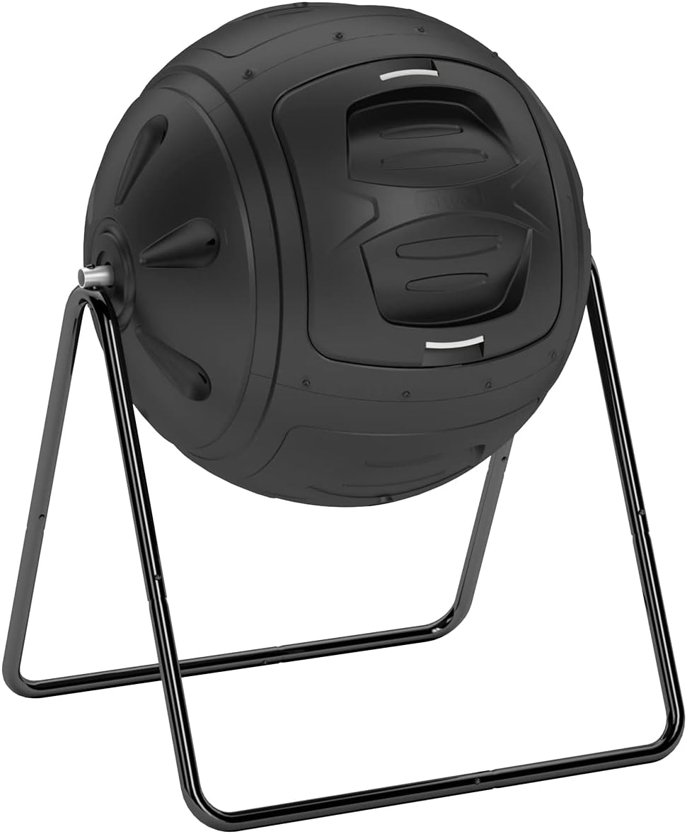 105 Litre Tumbling Composter - Speeds up process - Effortless turning ...