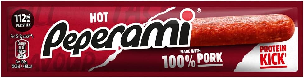 Peperami Hot Salami, 22.5g : Amazon.co.uk: Grocery