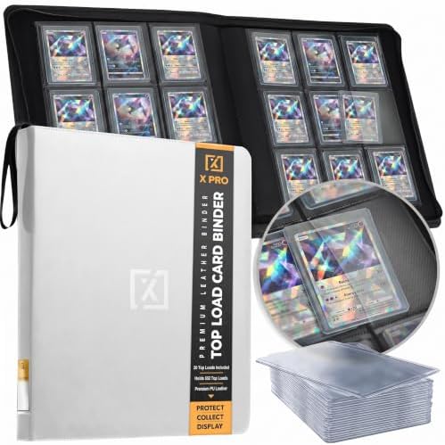 Amazon.com: X PRO Top Load Card Binder - Compatible with Top-loading ...