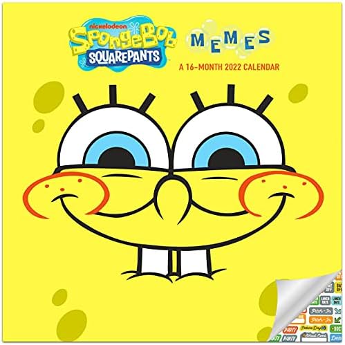 Amazon.com: Spongebob Squarepants Calendar 2022 - Deluxe 2022 Spongebob ...