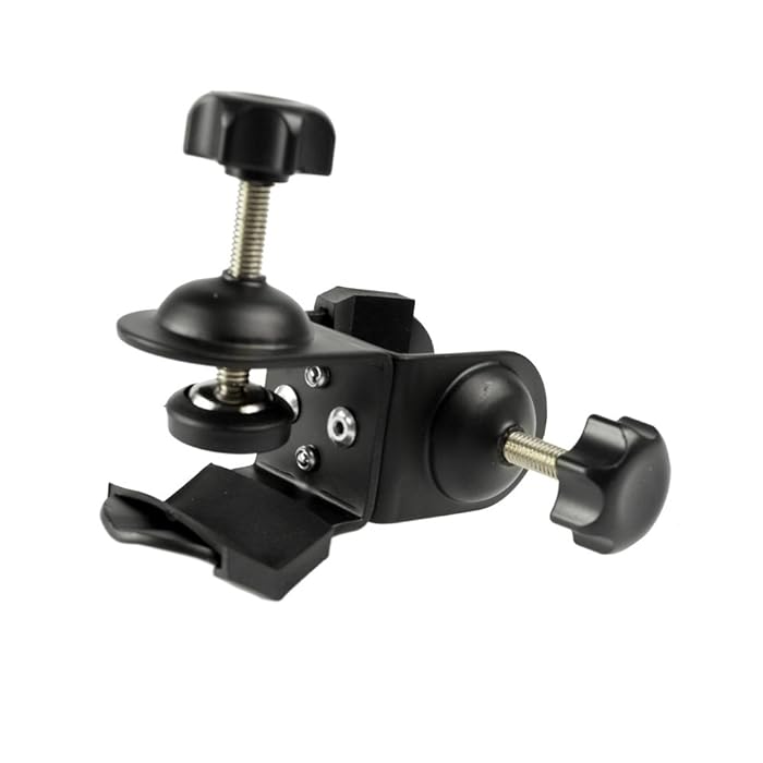 Buy PIXAPRO Double C-Clamp for Boom Arm Reflector Light Stand Smart ...
