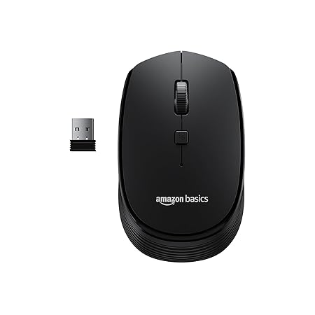 Amazon.in: Buy amazon basics Wireless Optical Mouse with 2.4GHz, USB ...
