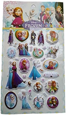 KCR Paper Frozen Wall Sticker (4.72 x 8.46 inches, Multicolour ...