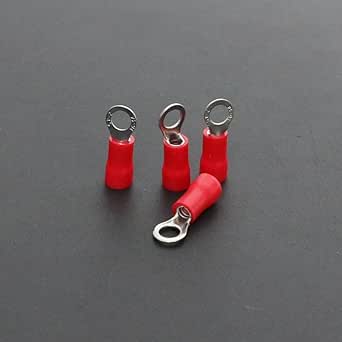 RV1.25-3S /4S/5S/6S/8/10 2-3S/4S/5S Wire Crimp Terminal Splice PVC Insulation Circular Round ...