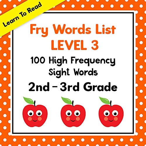 Amazon | Fry Word List Book Level 3: 100 High Frequency Sight Words 2nd ...