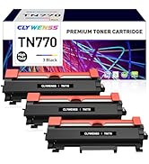 Amazon.com: CLYWENSS TN770 Super High Yield Black Toner Cartridge ...