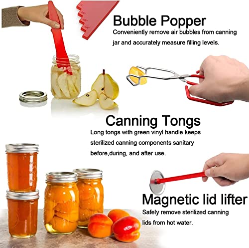Bilibunny Canning Kit Making Supplies Starter Set Tools with Canning ...
