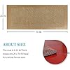 Amazon.com: LUFEIJIASHI Large Kitchen Rugs and mats Non Slip Washable ...