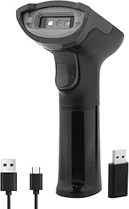 Amazon.com: SUR ING Bluetooth Barcode Scanner, USB Wired & Wireless 1D ...