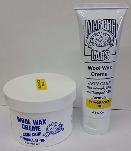 Amazon.com : Wool Wax Creme Skin Care Fragrance Free Combo pack (9 oz ...