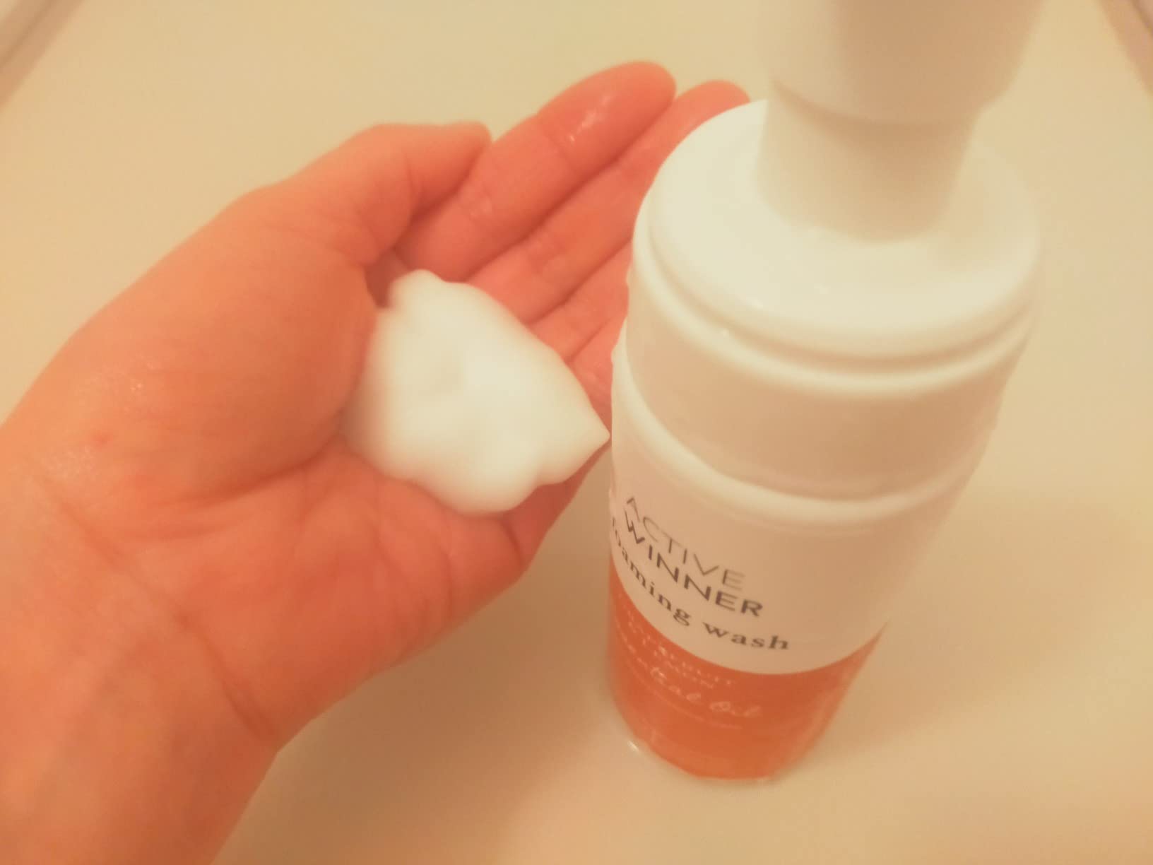 Amazon | ACTIVE WINNER デリケートゾーン専用ソープ 泡タイプ 天然香料 グレープフルーツ&レモン精油配合 国産 150ml | ACTIVEWINNER | デリケートゾーンケア