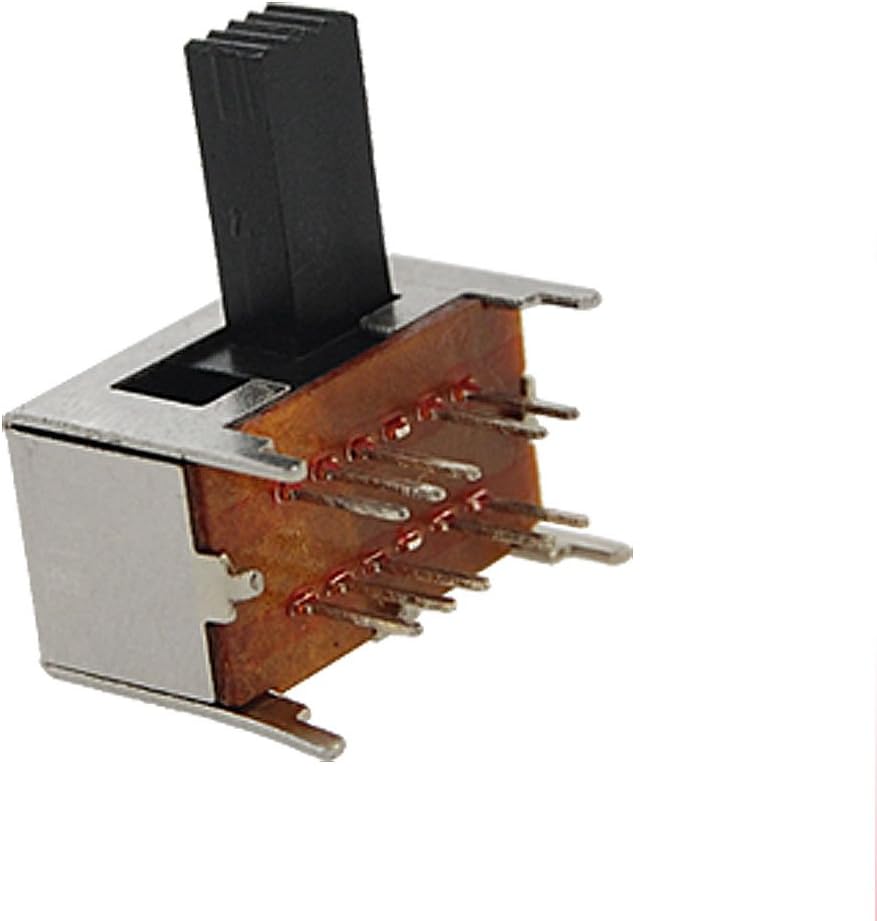 Amazon.com: uxcell SK24D04 4 Position DP4T 2P4T Mini Slide Switch On/On ...
