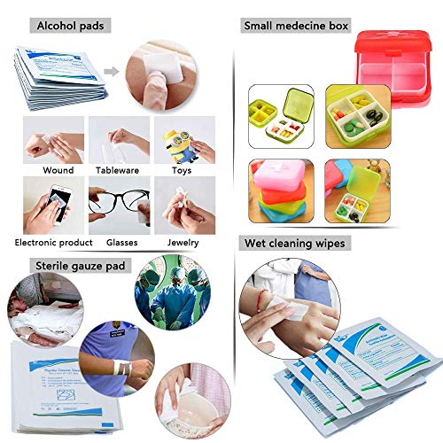 deftget First Aid Kit Survival Tools Box IFAK Medicine Emergency Bag ...