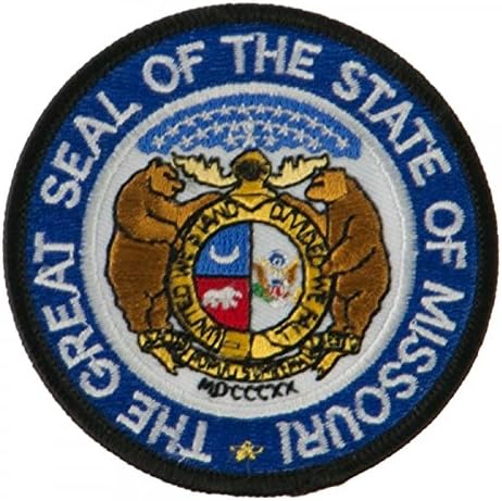Amazon.com: State Seal Patch Round 3" Diameter, Embroidered Iron On or ...