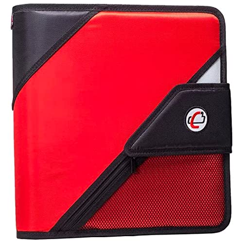 Snapklik.com : The Open Tab Velcro Opening Binder - 2 Inch O-Rings - 5 ...