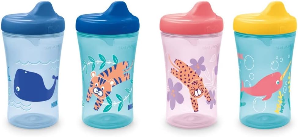 Amazon.com : Gerber Graduates Fun Grips Hard Spout Sippy Cup in ...
