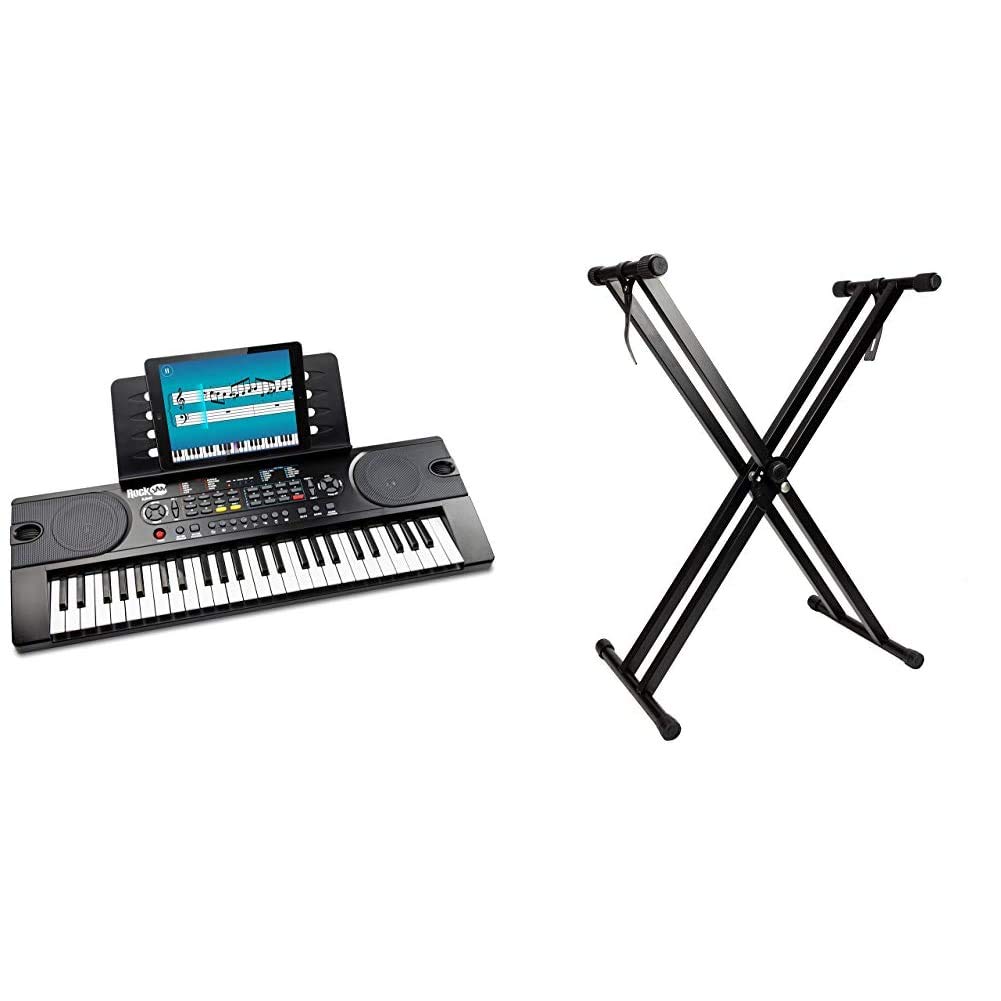 Buy RockJam RJ549 49 Key Keyboard Piano with Sheet Music Stand Piano ...