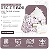 Amazon.com: Cozy Adobe Recipe Box w/Wooden Holder | Recipe Cards And ...