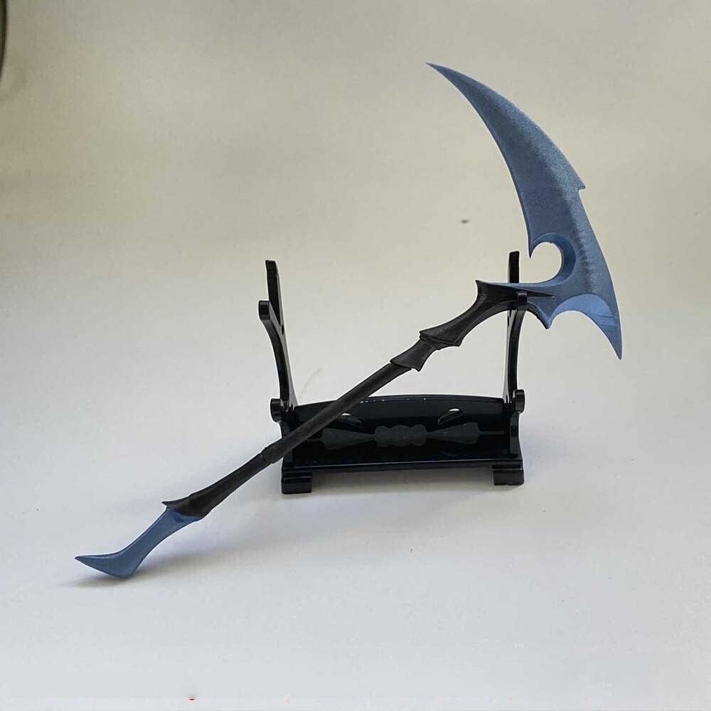 Amazon.com: MKNBRSJ 3D Hand-Painted 1/12 Scale Sickle Hook Sword Weapon ...