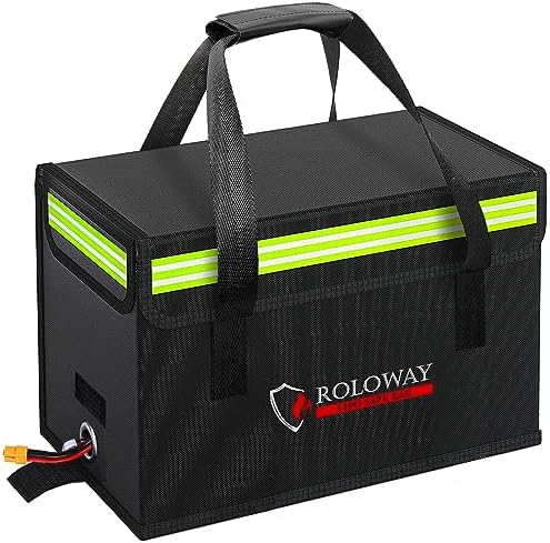 Amazon.com: HulkGoo 12V 100Ah LiFePO4 Lithium Battery Fireproof Safe ...