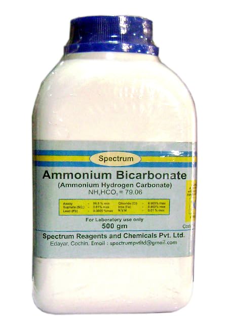 SPECTRUM AMMONIUM BI-CARBONATE 98.5%500GMS : Amazon.in: Industrial ...