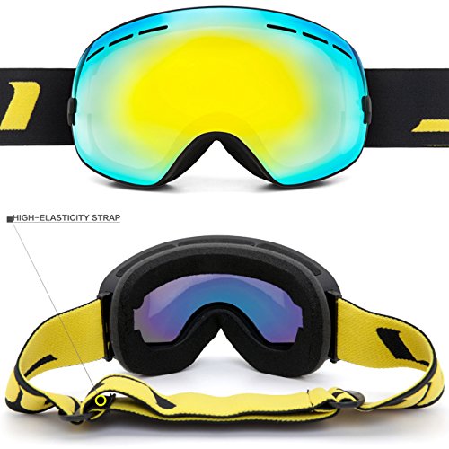 EXP VISION Snowboard Ski Goggles for Men, Women and Youth Snow Goggles ...