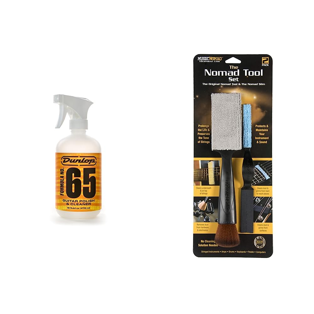 Amazon.com: JIM DUNLOP 65 Formula 65 Guitar Polish & Cleaner 16oz. and ...