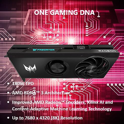 Acer Predator BiFrost AMD Radeon RX7600 Overclocking Graphics Card ...