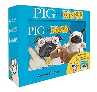 Pig the Winner + Finger Puppets (Pig the Pug) | Amazon.com.br