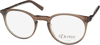 Amazon.com: Dereon Dov547 Eyeglass Frame/Glasses Round Shaped Lenses ...