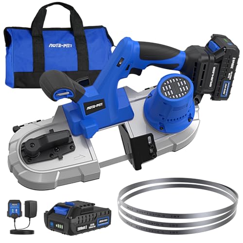 Snapklik.com : AOTE-PITT 2-1/2 Inch 20V Cordless Band Saw, Brushless ...