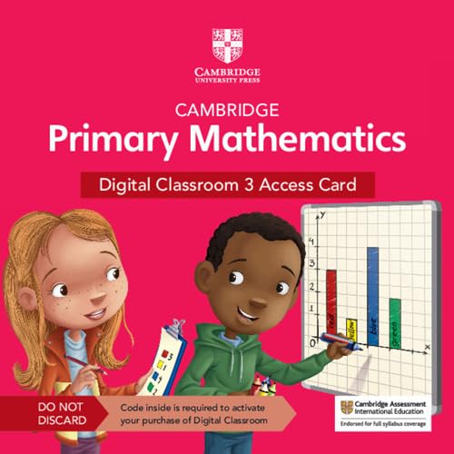 Cambridge Primary Mathematics Digital Classroom 3 Access Card (1 Year ...