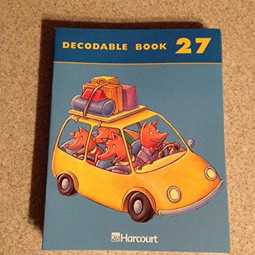 Trophies, Grade 1 Decodable Book Book 27: Harcourt School Publishers ...